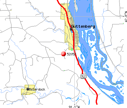 52052 Zip Code (Guttenberg, Iowa) Profile - homes, apartments, schools ...