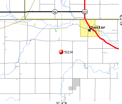 52134 Zip Code (Chester, Iowa) Profile - homes, apartments, schools ...