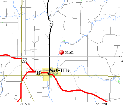 52162 Zip Code (Postville, Iowa) Profile - homes, apartments, schools ...