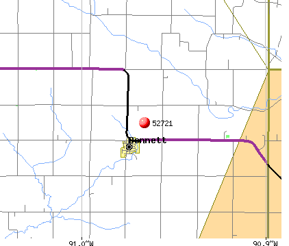 52721 Zip Code (Bennett, Iowa) Profile - homes, apartments, schools ...