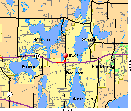 53058 Zip Code (Chenequa, Wisconsin) Profile - homes, apartments ...