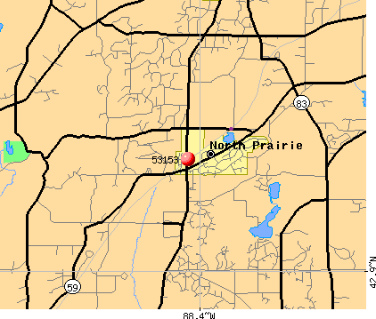 53153 Zip Code (North Prairie, Wisconsin) Profile - homes, apartments ...