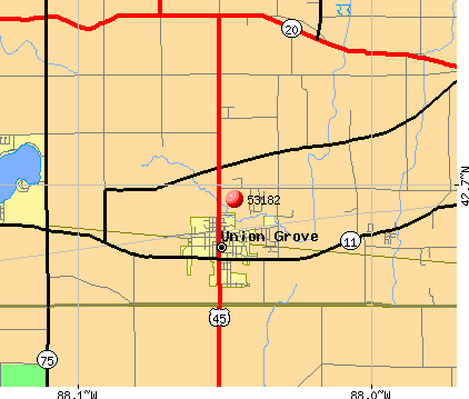 53182 Zip Code (Union Grove, Wisconsin) Profile - homes, apartments ...
