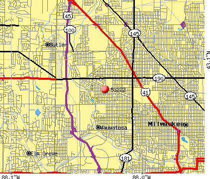 53222 Zip Code (Milwaukee, Wisconsin) Profile - homes, apartments ...