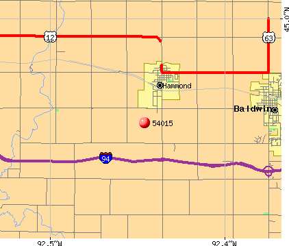 54015 Zip Code (Hammond, Wisconsin) Profile - homes, apartments ...