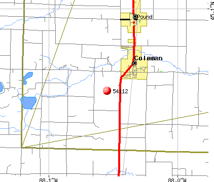 54112 Zip Code (Coleman, Wisconsin) Profile - homes, apartments ...