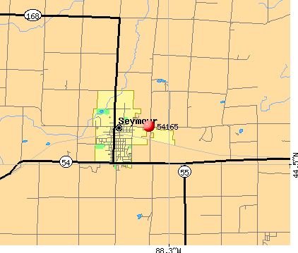 54165 Zip Code (Seymour, Wisconsin) Profile - homes, apartments ...