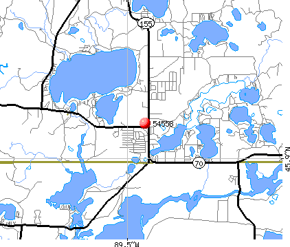 54558 Zip Code (Wisconsin) Profile - homes, apartments, schools ...