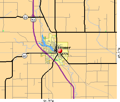 54724 Zip Code (Bloomer, Wisconsin) Profile - homes, apartments ...