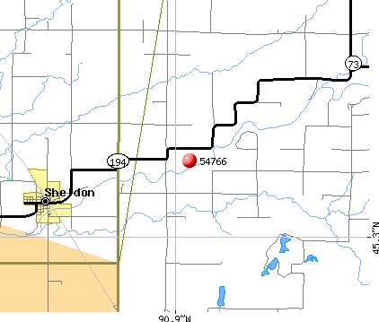 54766 Zip Code (Sheldon, Wisconsin) Profile - homes, apartments ...