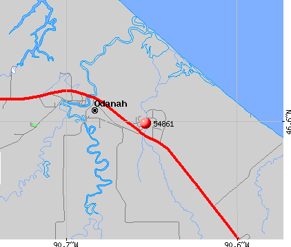 54861 Zip Code (New Odanah, Wisconsin) Profile - homes, apartments ...