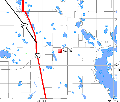 54870 Zip Code (Wisconsin) Profile - homes, apartments, schools ...