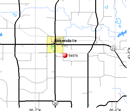 54974 Zip Code (Rosendale, Wisconsin) Profile - homes, apartments ...