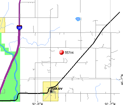55704 Zip Code (Askov, Minnesota) Profile - homes, apartments, schools ...