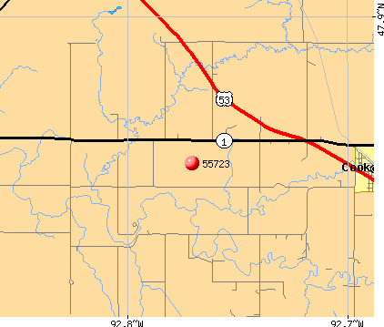 55723 Zip Code (Cook, Minnesota) Profile - homes, apartments, schools ...