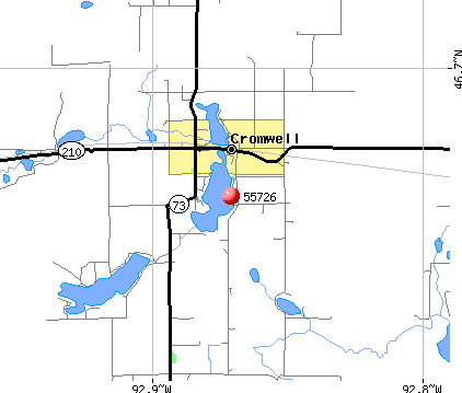 55726 Zip Code (Cromwell, Minnesota) Profile - homes, apartments ...