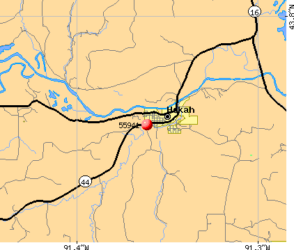 55941 Zip Code (Hokah, Minnesota) Profile - homes, apartments, schools ...