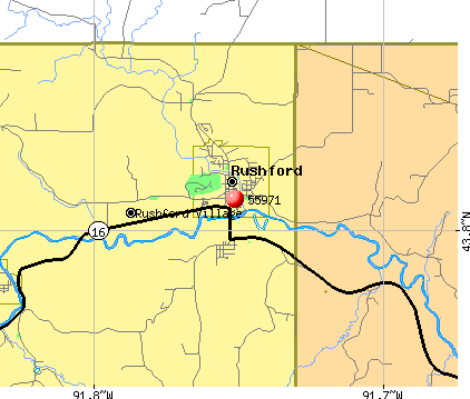 55971 Zip Code (Rushford Village, Minnesota) Profile - homes ...