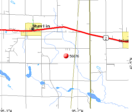 56676 Zip Code (Shevlin, Minnesota) Profile - homes, apartments ...