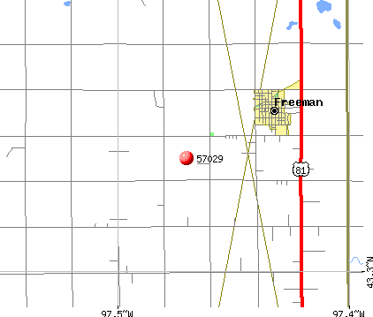 57029 Zip Code (Freeman, South Dakota) Profile - homes, apartments ...