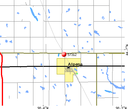 57312 Zip Code (Alpena, South Dakota) Profile - homes, apartments ...