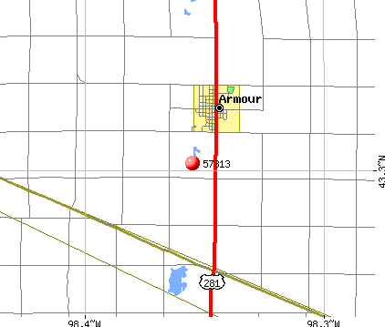 57313 Zip Code (Armour, South Dakota) Profile - homes, apartments ...