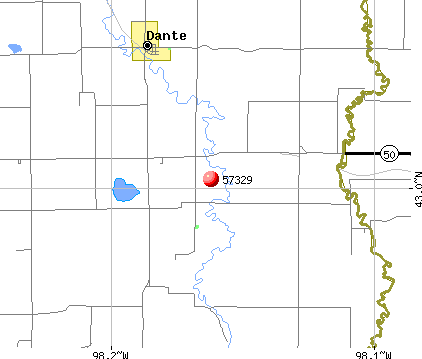 57329 Zip Code (Dante, South Dakota) Profile - homes, apartments ...