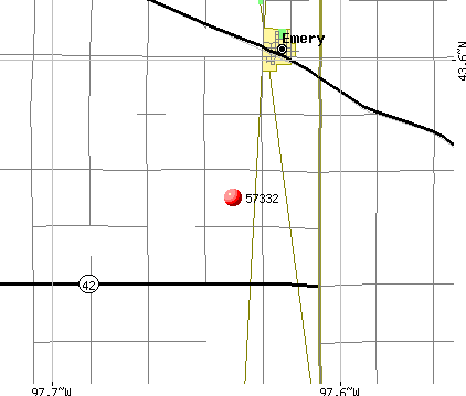57332 Zip Code (Emery, South Dakota) Profile - homes, apartments, schools, population, income ...