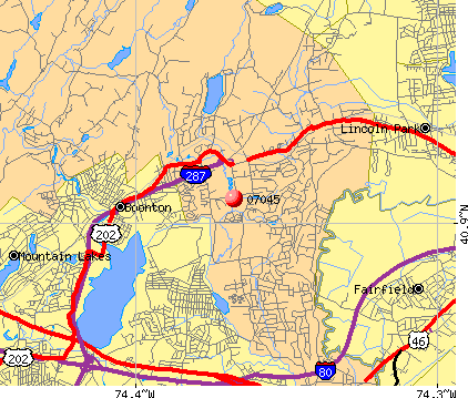 07045 Zip Code (New Jersey) Profile - homes, apartments, schools ...