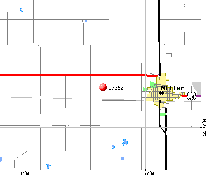57362 Zip Code (Miller, South Dakota) Profile - homes, apartments ...