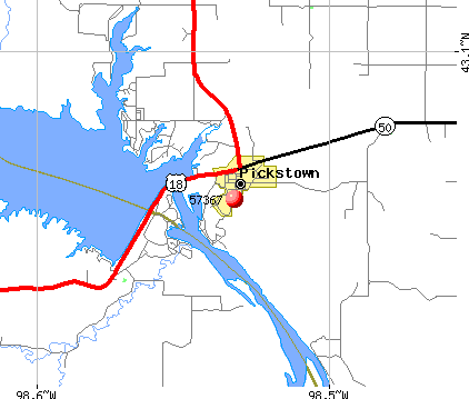 57367 Zip Code (Pickstown, South Dakota) Profile - homes, apartments ...