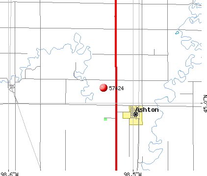 57424 Zip Code (Ashton, South Dakota) Profile - homes, apartments ...