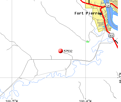 57532 Zip Code (Fort Pierre, South Dakota) Profile - homes, apartments ...