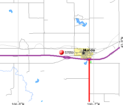 57559 Zip Code (Murdo, South Dakota) Profile - homes, apartments ...