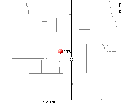 57585 Zip Code (Wood, South Dakota) Profile - homes, apartments ...