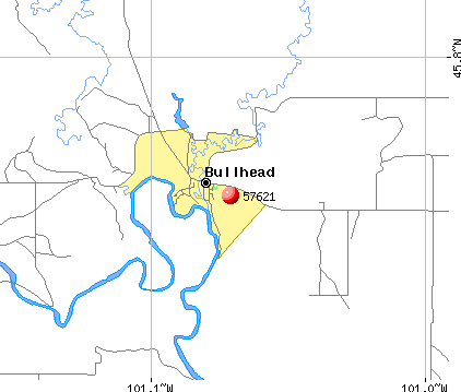 57621 Zip Code (Bullhead, South Dakota) Profile - homes, apartments ...