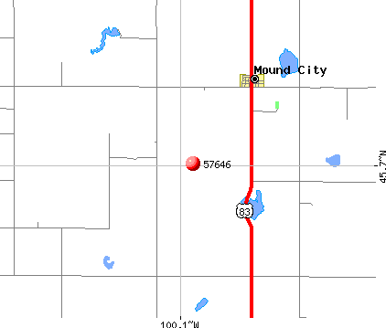 57646 Zip Code (Mound City, South Dakota) Profile - homes, apartments ...