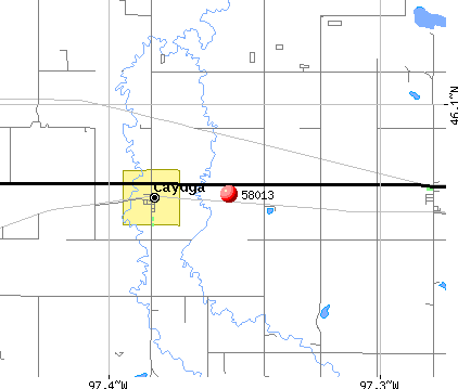 58013 Zip Code (Cayuga, North Dakota) Profile - homes, apartments ...