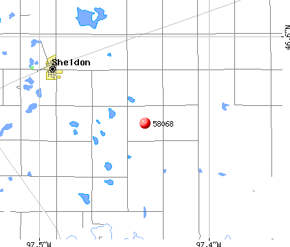 58068 Zip Code (Sheldon, North Dakota) Profile - homes, apartments ...