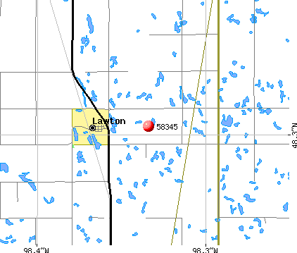 58345 Zip Code (Lawton, North Dakota) Profile - homes, apartments ...