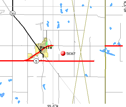 58367 Zip Code (Rolla, North Dakota) Profile - homes, apartments, schools, population, income ...