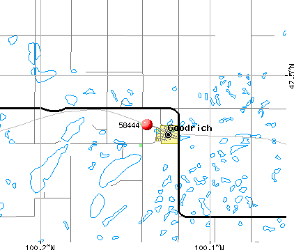 58444 Zip Code (Goodrich, North Dakota) Profile - homes, apartments ...