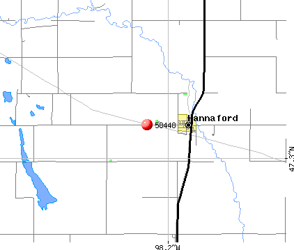 58448 Zip Code (Hannaford, North Dakota) Profile - homes, apartments ...