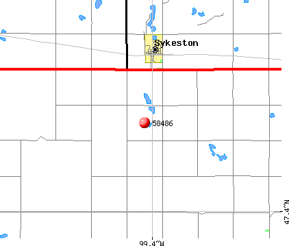 58486 Zip Code (Sykeston, North Dakota) Profile - homes, apartments, schools, population, income ...