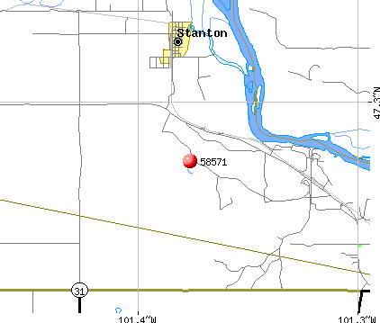 58571 Zip Code (Stanton, North Dakota) Profile - homes, apartments ...