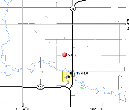 58636 Zip Code (Halliday, North Dakota) Profile - homes, apartments ...