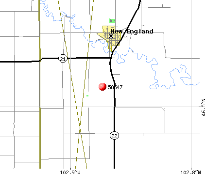 58647 Zip Code (New England, North Dakota) Profile - homes, apartments ...