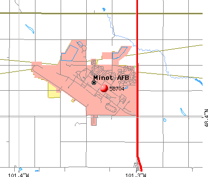 58704 Zip Code (Minot AFB, North Dakota) Profile - homes, apartments ...