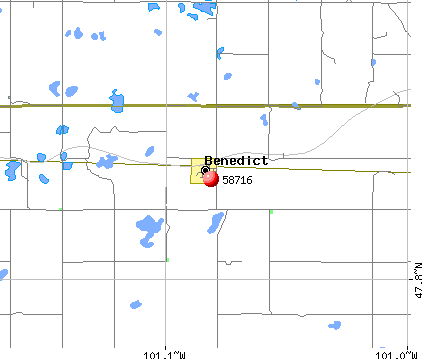 58716 Zip Code (Benedict, North Dakota) Profile - homes, apartments ...