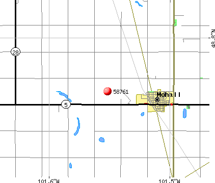 58761 Zip Code (Mohall, North Dakota) Profile - homes, apartments ...
